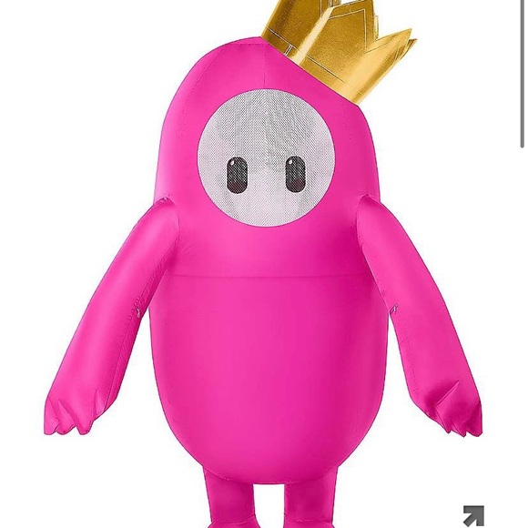 Spirit | Other | New Adult Fall Guys Inflatable Pink Costume Spirit ...